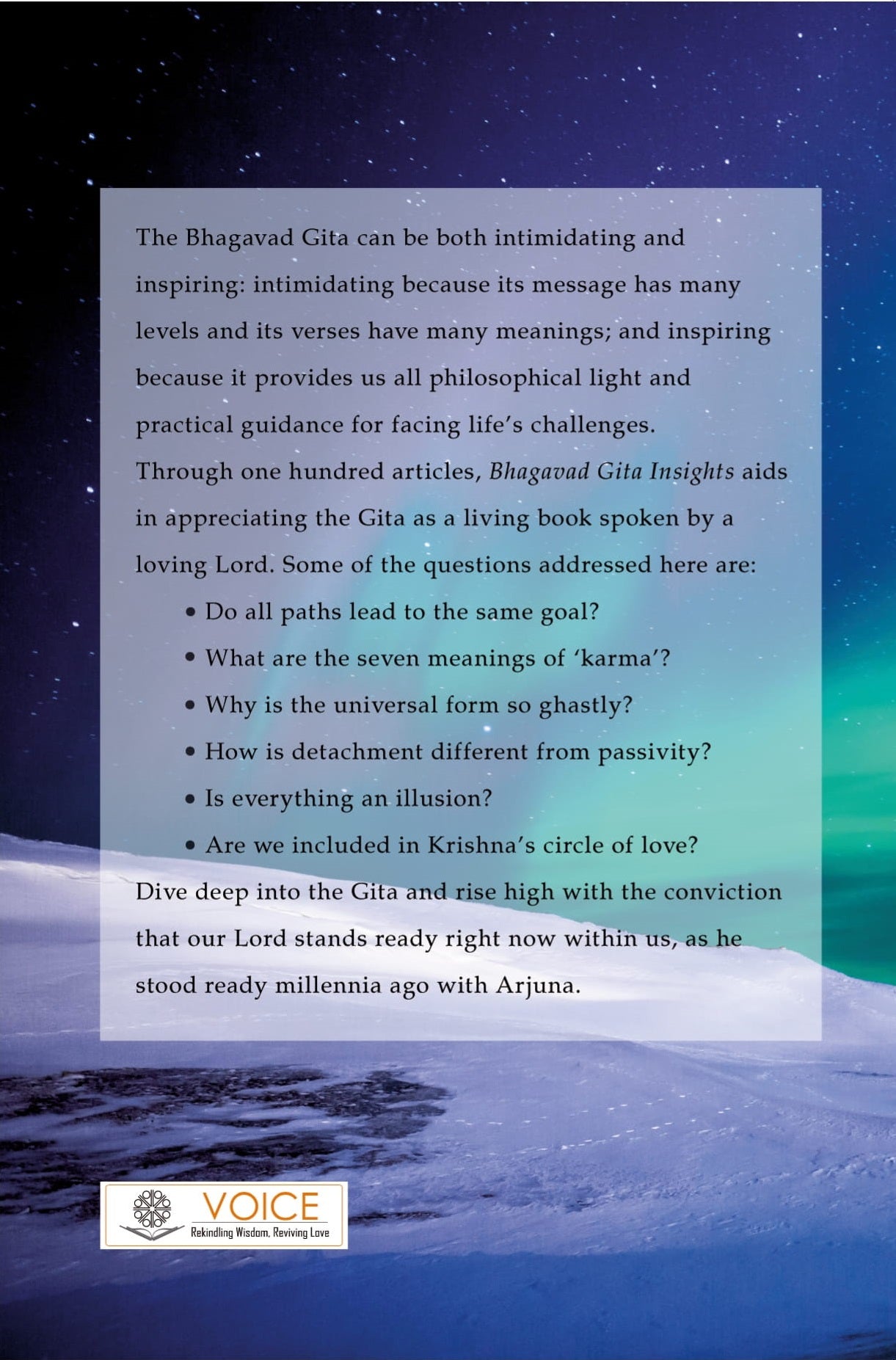 Bhagavad Gita Insights Voice Publication Store